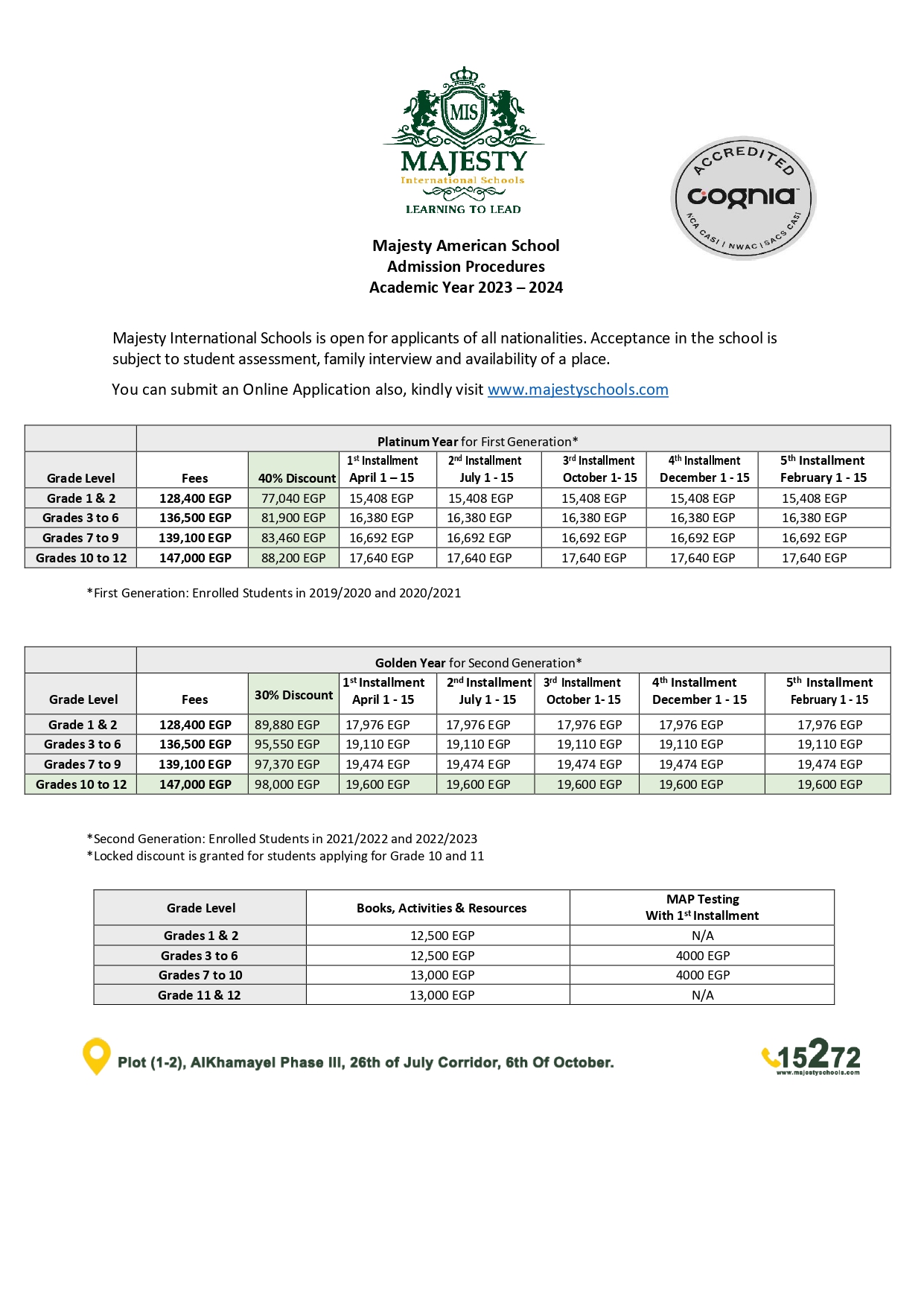 School Fees Majesty Schools School Fees Majesty Schools